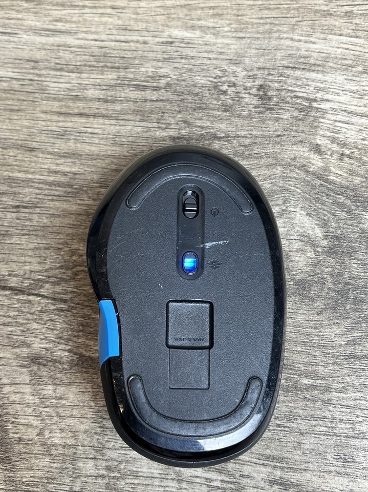 Microsoft Sculpt Comfort Wireless Mouse 1557⚠️MISSING TOP COVER⚠️WORKs ...