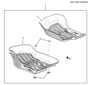 New Genuine GM Front Floor Mat Set Black OE 84982187 | eBay