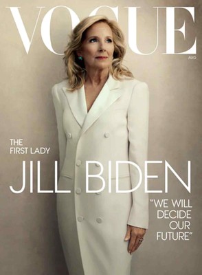 Vogue USA Rivista: First Lady, Jill Biden, Sha'Carri Richardson, Ago ...