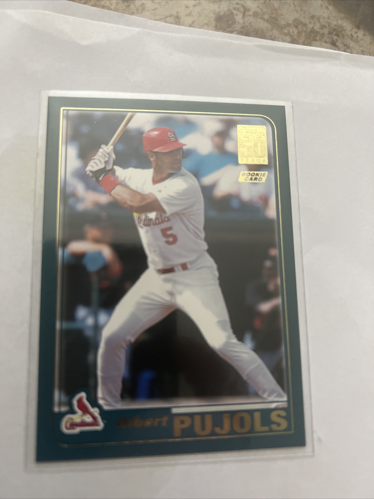 2001 Topps Traded Albert Pujols Rookie Card #T247 700HRS? | eBay