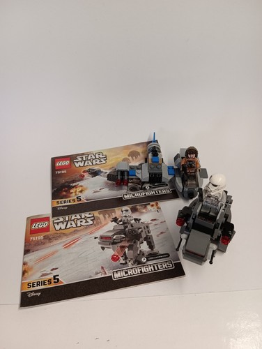 LEGO Star Wars: Ski Speeder vs. First Order Walker Microfighters (75195 ...