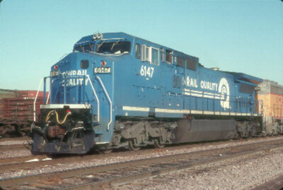 CR 6147 C40-8W (CONRAIL) --- Original Slide T1-9 | eBay
