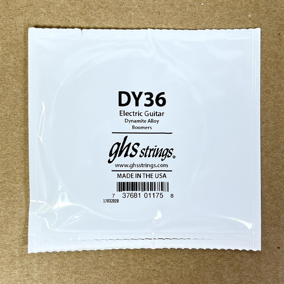 GHS DY36 Electric Guitar STRING .036" Dynamite Alloy Boomers | eBay
