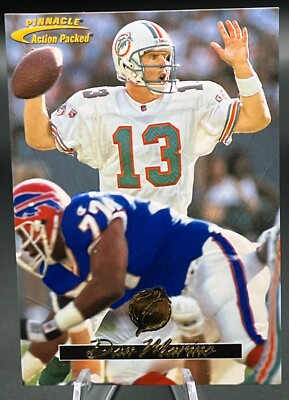 1996 Pinnacle Action Packed #2 Dan Marino Action Packed NFL Football ...