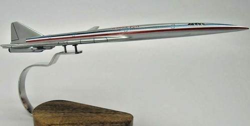 Boeing B-2707 SST American Air Airplane Wood Model Large Free Shipping ...