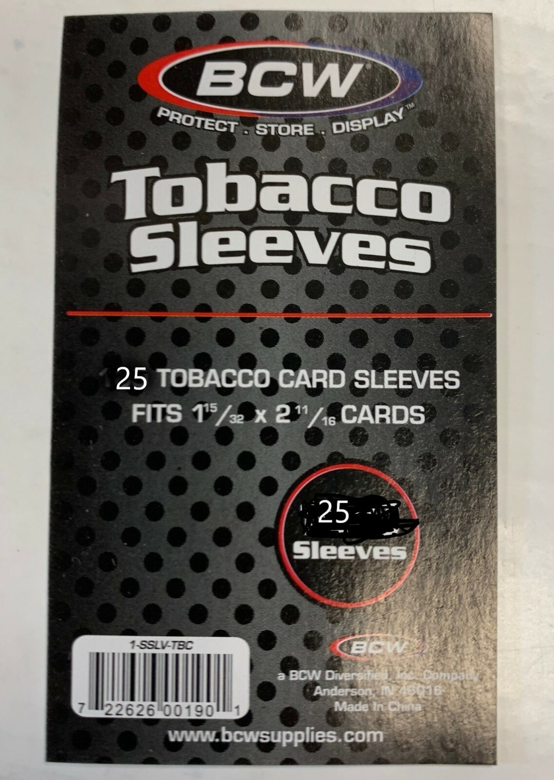 (25) BCW MINI SOFT SLEEVES for ALLEN & GINTER, GYPSY, T206, TOBACCO ...