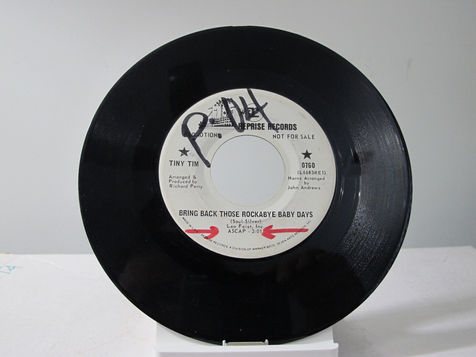 45 RECORD - TINY TIM - BRING BACK THOSE ROCKABYE DAYS | eBay