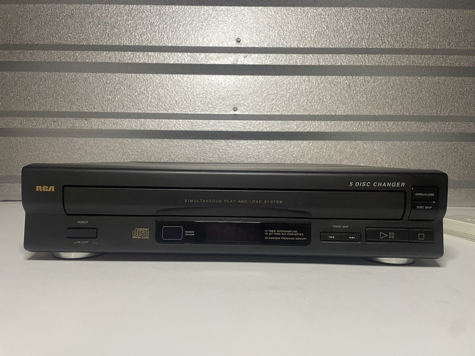 RCA 5 Disc Changer CD music Player model RP-8055A No remote | eBay