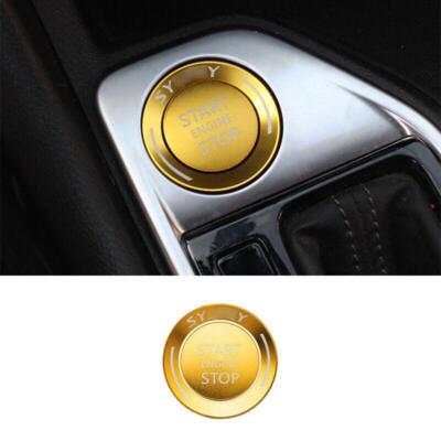 For Nissan Sentra 2020-2022 Aluminum Golden Start Button Ignition ...