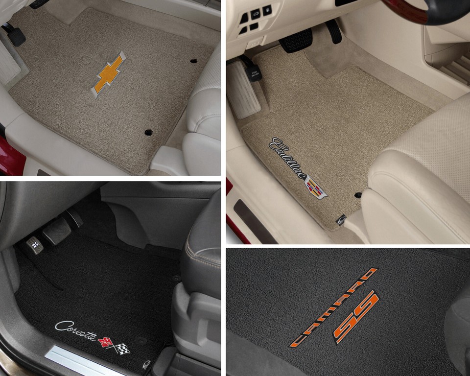 Lloyd Classic Loop Trunk Carpet Mat for '13 Chevy Malibu w/Red Chevy ...