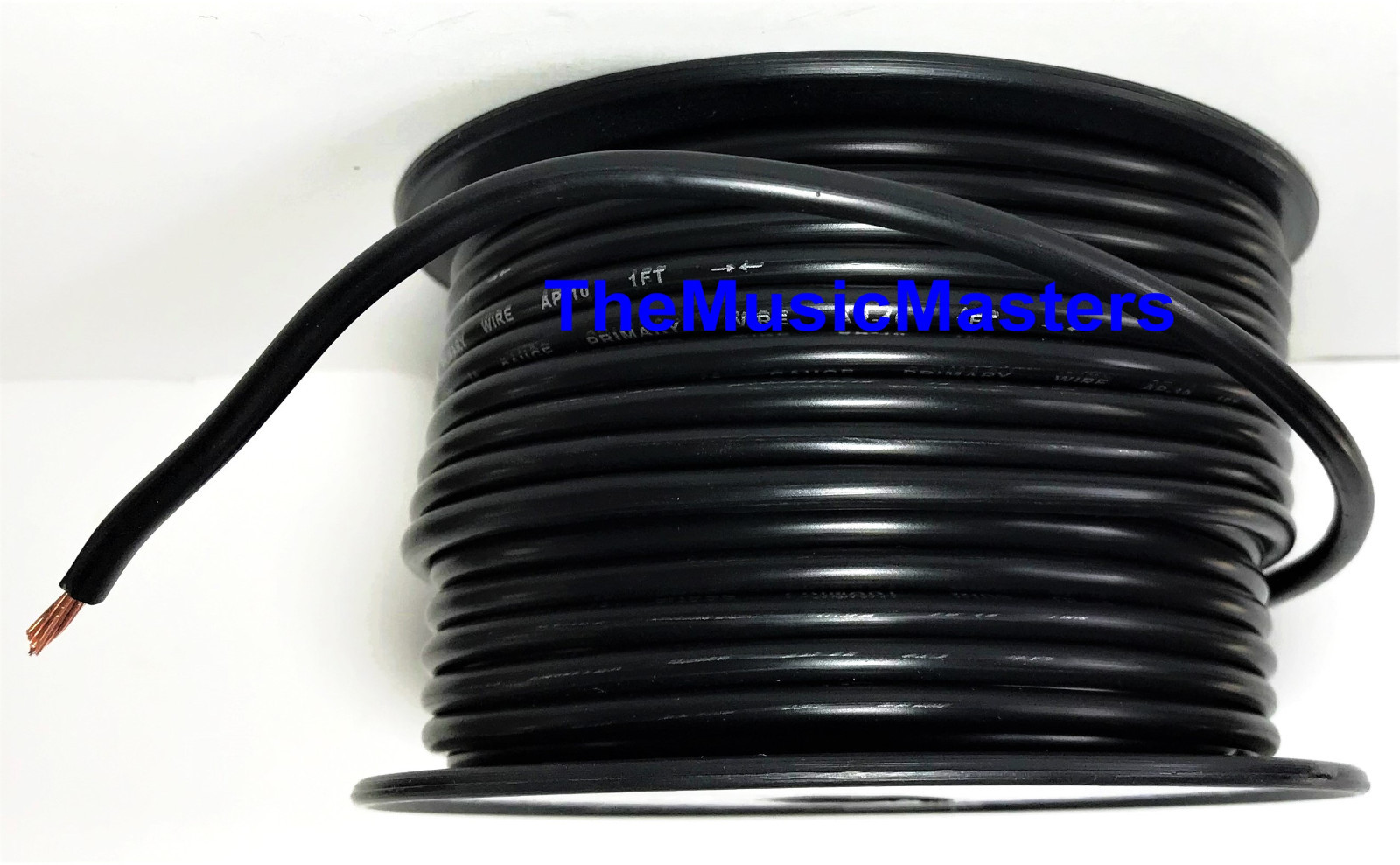 10 Gauge 100' ft Black Auto PRIMARY WIRE 12V Auto Wiring Car Power ...