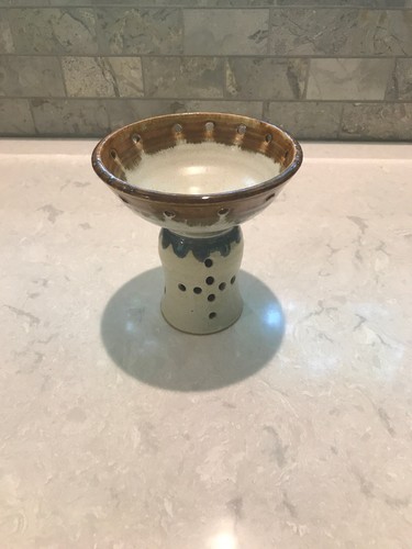 Ceramic Potpourri Warmer - Cream, Beige, Brown Boho - Tea Light 5” | eBay