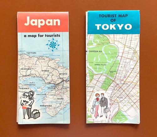 Vintage Official Maps for Tokyo, Japan 1970’s | eBay
