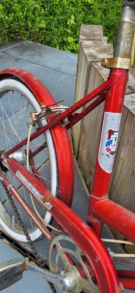 Triumph Traffic Master Vintage Retro Town Shopper Bike 3 Speed Hub 20 ...