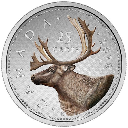 2016 Canada 25c Fine Silver 5 oz. - Big Coin Series | eBay