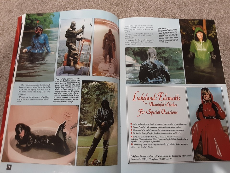 Various Rubber fetish Magazines latex Fetish Dominatrix | eBay