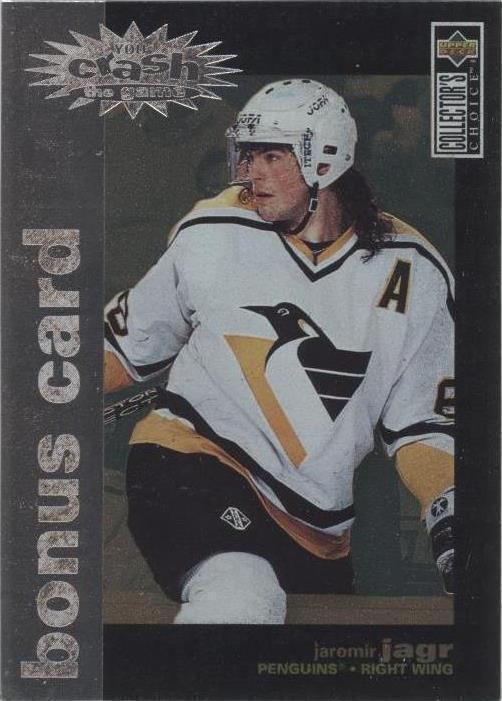 1995-96 Upper Deck Collector's Choice - Prize Crash the Game Jaromir ...