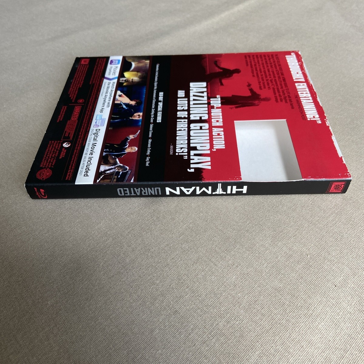 Paquete Hitman Blu Ray M 233tal Amazon.com: HITMAN BLU RAY (Region A)