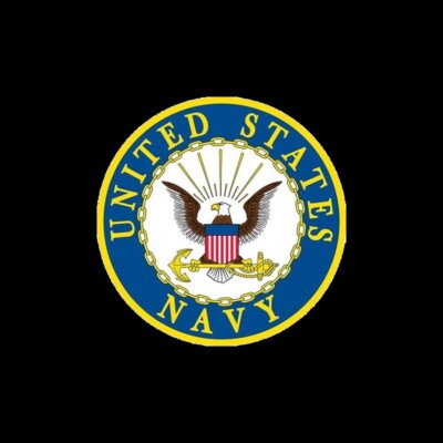 USN LOGO (YLW TEXT) HAT PATCH CAP ROCKER LOGO VETERAN USN USS GIFT ...