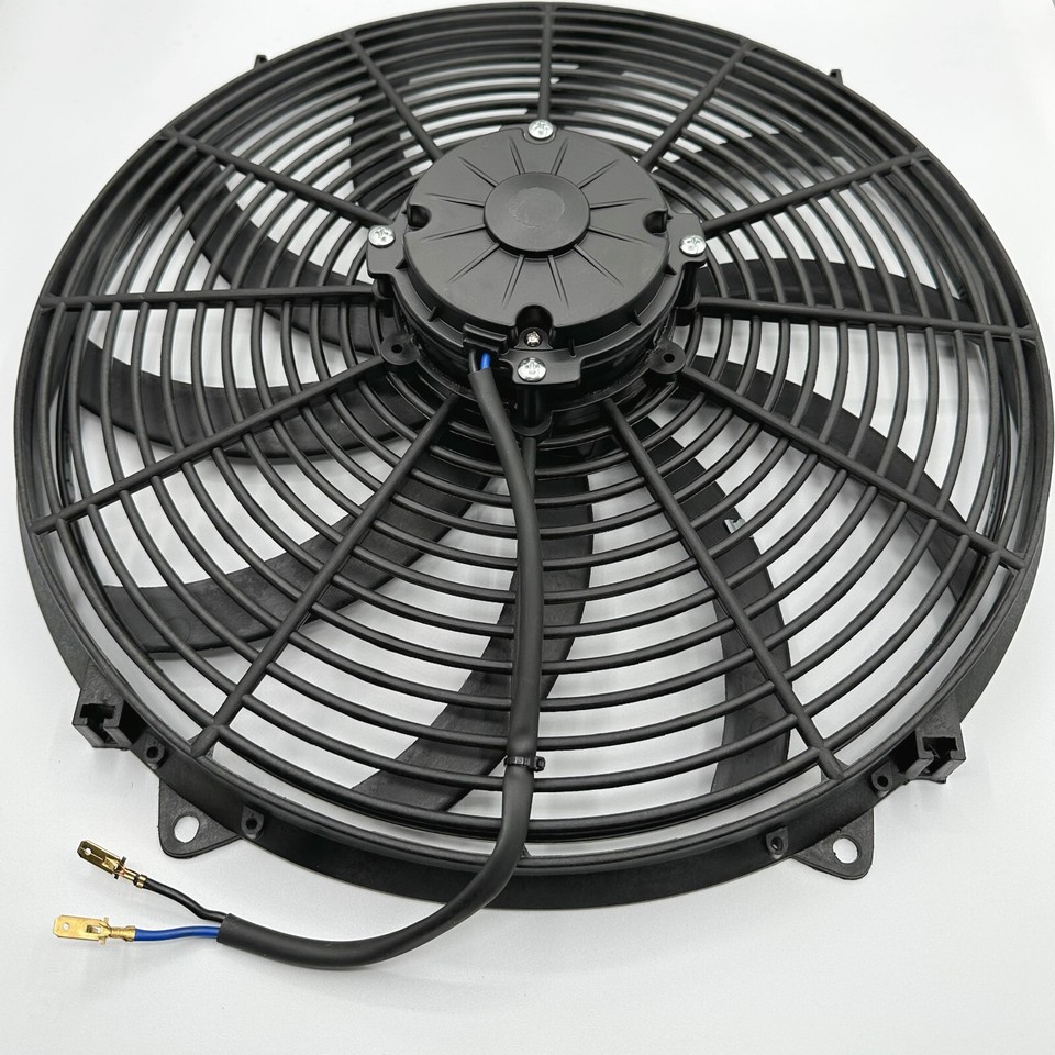 16-17 INCH ELECTRIC AUTO RADIATOR COOLING FAN HUGE 180W MOTORS AIR ...