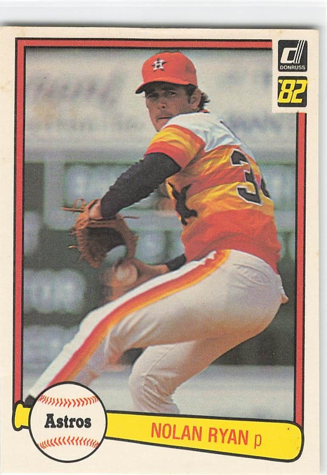 Nolan Ryan Cards - Base Cards, Inserts, etc. - You Pick - HOF - Astros ...