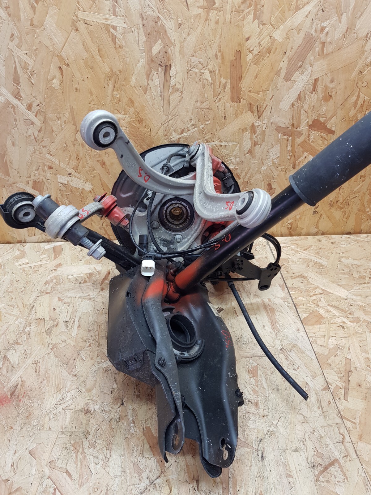 2019 MERCEDES C220 W205 REAR RIGHT COMPLETE SUSPENSION LEG HUB ...