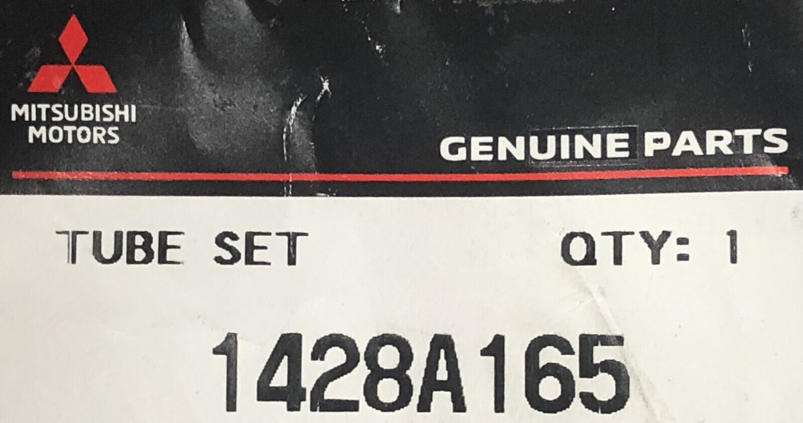 Genuine Mitsubishi Fuel Injection Pipe 1428A165 | eBay