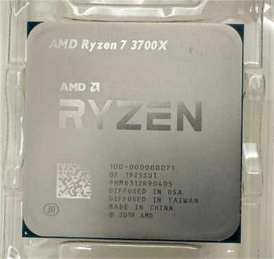 AMD Ryzen 7 3700X R7 3700X 3.6GHz 8Core TDP 65W Socket AM4 Support B450 ...