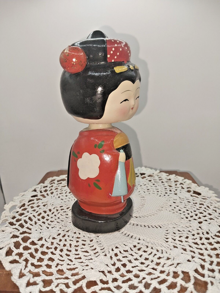 Vintage 1960s Geisha Girl Bobble Head Nodder Japan | eBay