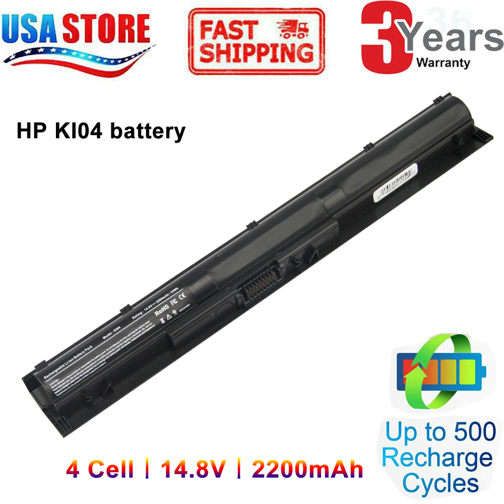 KI04 K104 KIO4 Battery for HP Pavilion 14 15 17 800009-421 800049-001 ...