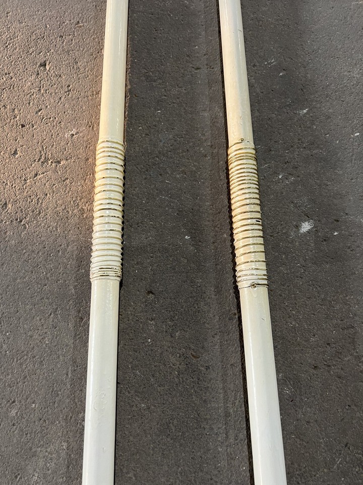 Antique Masonic Ceremonial Deacon Rods Spear Staff Moon Rising Sun ...