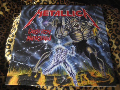 METALLICA destroy newsted RED VINYL 2-LP slayer exodus | eBay