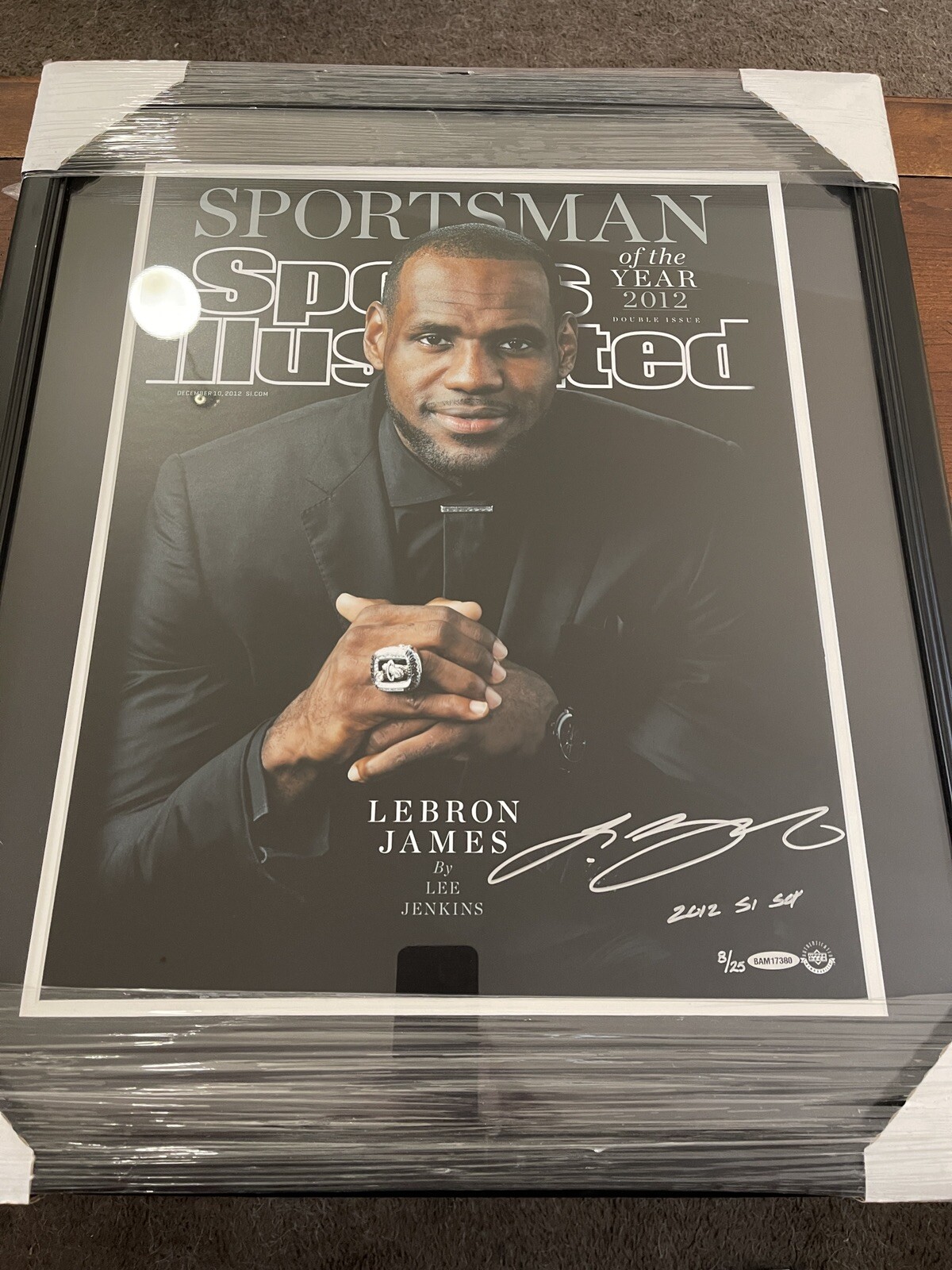 Lebron James Autographed Memorabilia | Signed Photo, Jersey ...