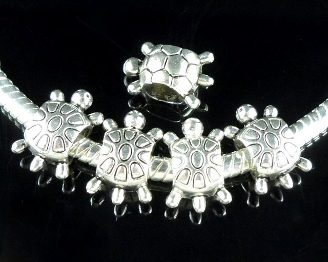 Charms For Keychain Making Wholesale Tibetan Silver Mix Beads Lot | 50 ...