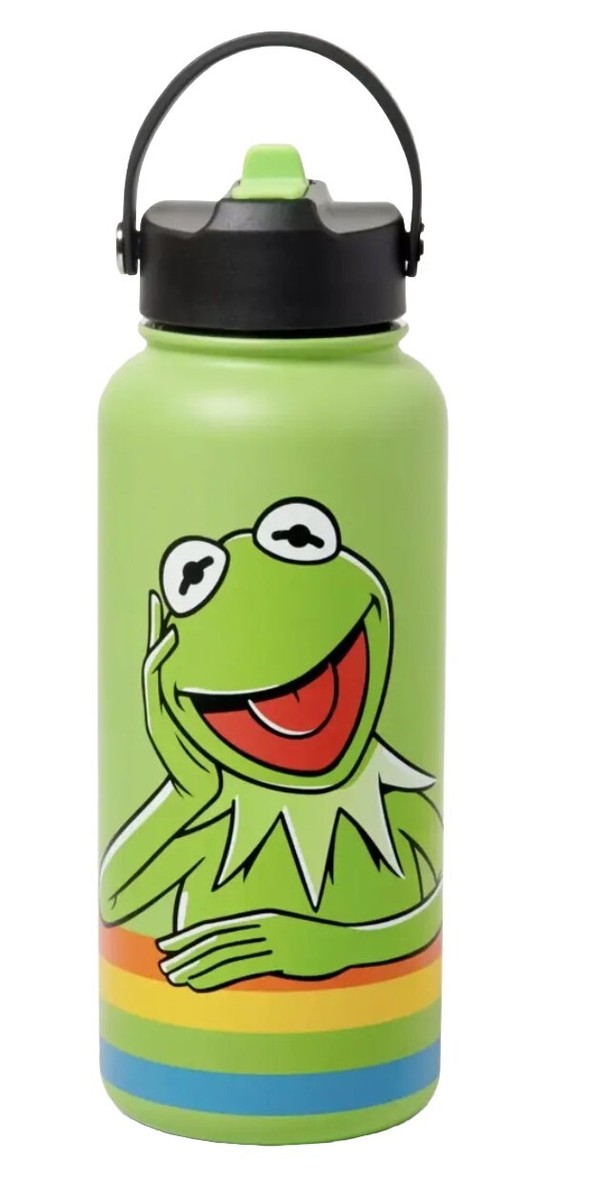 Kermit Drinkt Kermit The Frog Water GIF By Muppet Wiki Find & Share