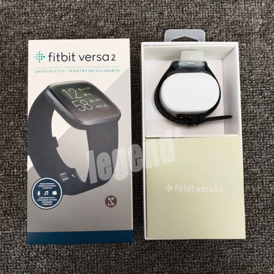 New Fitbit Versa 2 Health & Fitness Smartwatch Authentic Activity ...