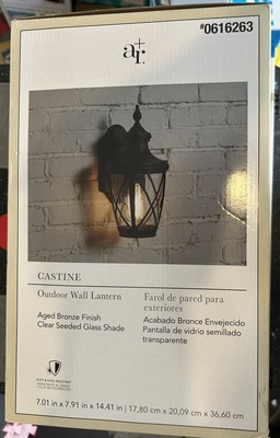 Allen + Roth Outdoor Wall Lantern #0616263 | eBay