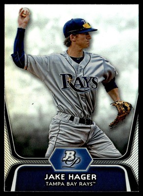 2012 Bowman Platinum Prospects Jake Hager Rookie #BPP74 | eBay
