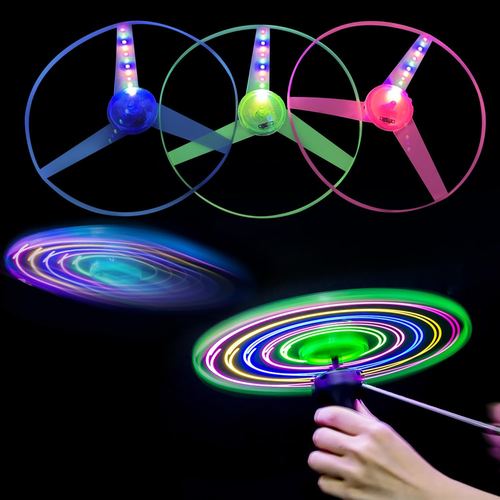 M.Best 4 Sets LED Flying Set, Fun Flying Saucers Toys for Kids with ...