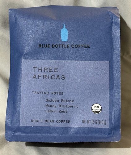 Blue Bottle Coffee Three Africas Whole Bean Coffee 12 oz *LOT OF 3* | eBay