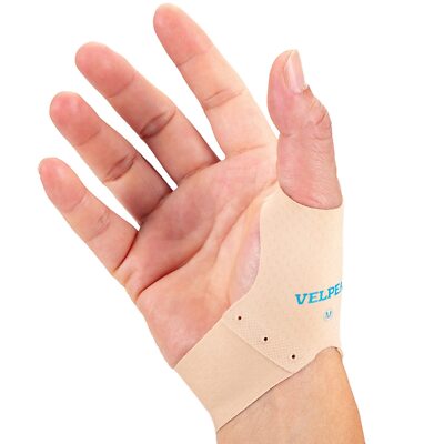 Elastic Thumb Support Brace Layer Pair - Soft Thumb Compression Sleeve ...