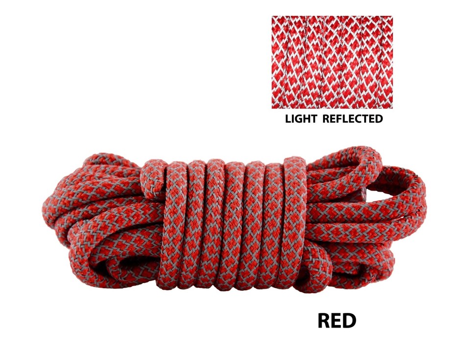 ROPE 3M Reflective SHOELACES NEW Laces NIKE ADIDAS ASICS | eBay