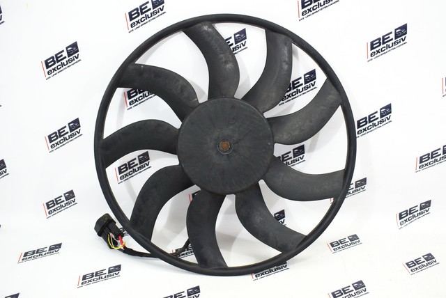 Porsche Cayenne 958 Radiator Engine Cooling Fan Damaged 7P0121203D for ...