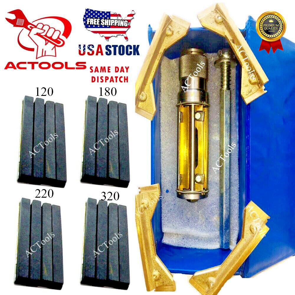 New Cylinder Engine Hone Kit 34mm To 60mm Honing Machine + 4 Honing ...