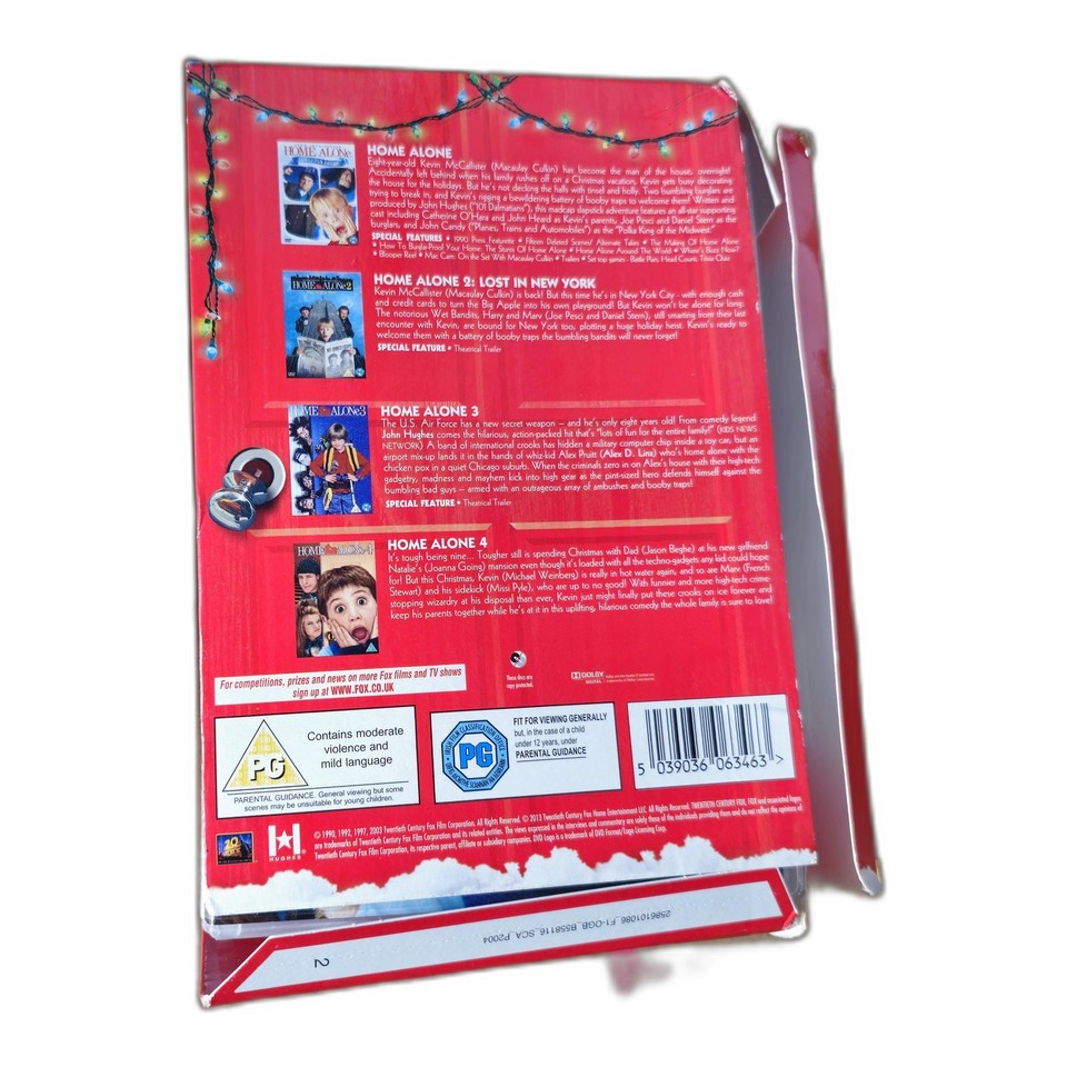 Home Alone Collection DVD Box Set - Region 2 - Complete | eBay