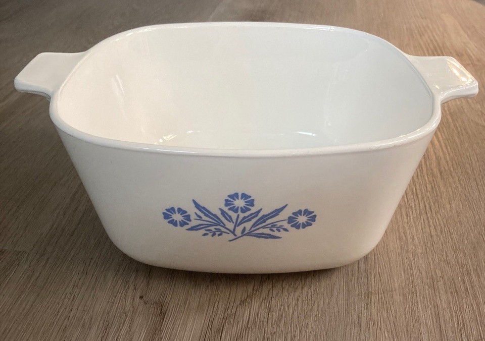 Vintage Pyrex Corning ware casserole baking dish Set Of 2 Dishes with ...