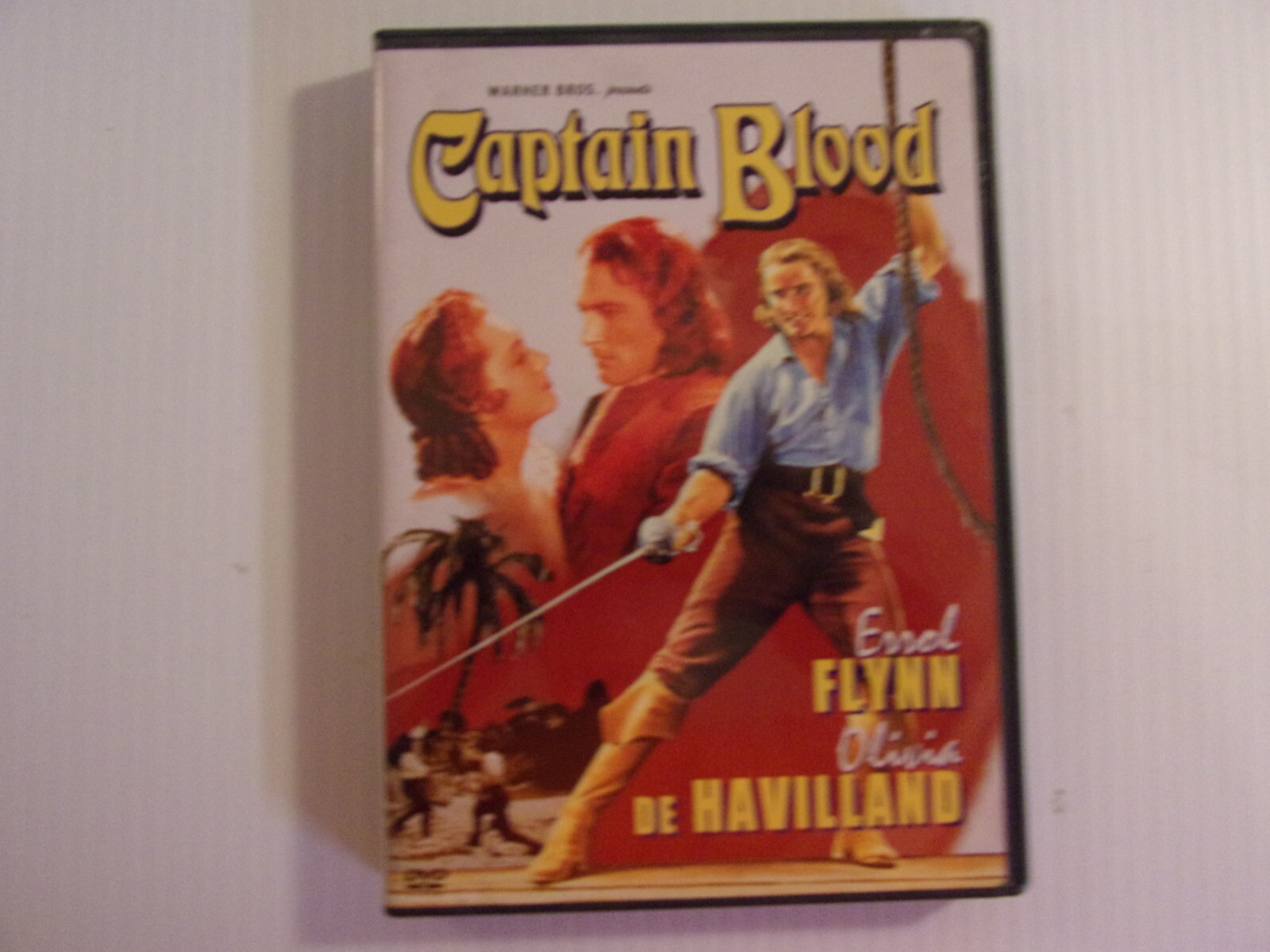 Captain Blood (DVD, 1935) Errol Flynn/ Olivia De Havilland | eBay