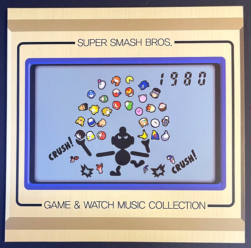SUPER SMASH BROS. Game & Watch Music Collection LTD 10" VINYL VGM ...