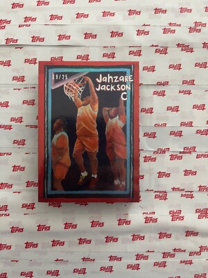 2022 Topps Overtime Elite OTE Stars JAHZARE JACKSON KEELY JACKSON 19/25 ...