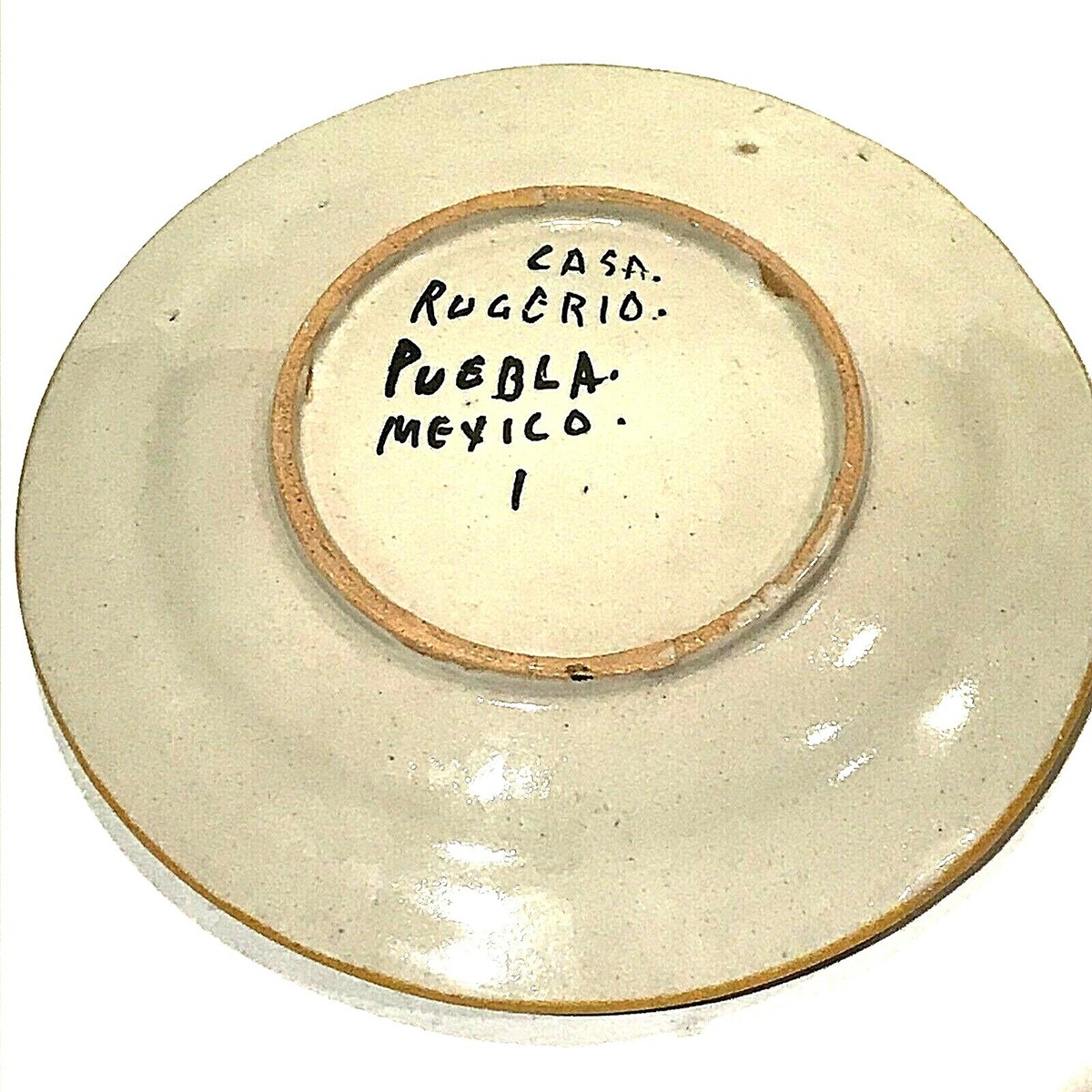 Rugerio Pottery Plates
